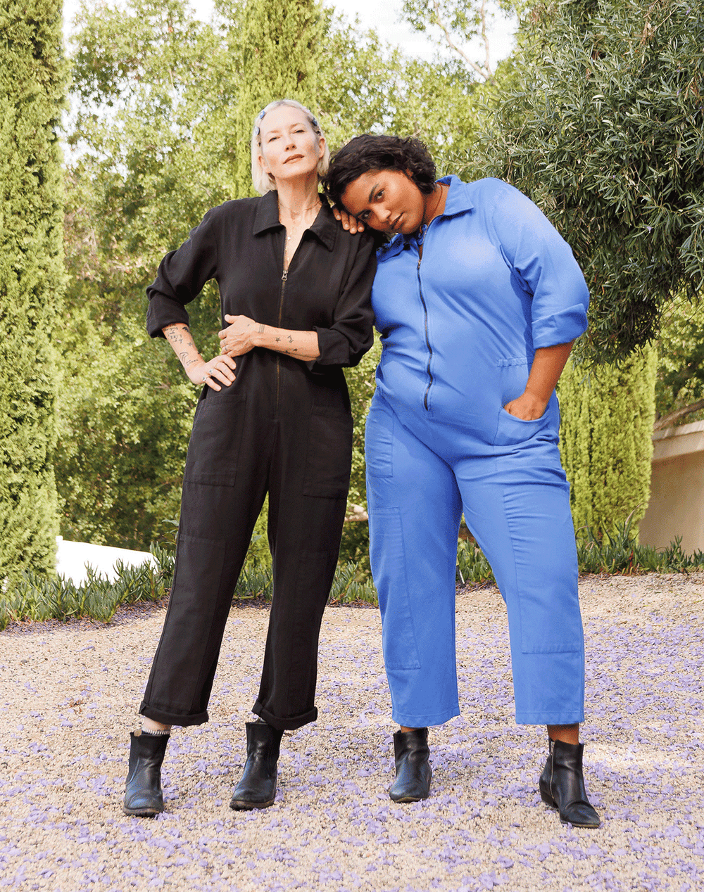 Noble Long-Sleeve Utility Suit in Ash