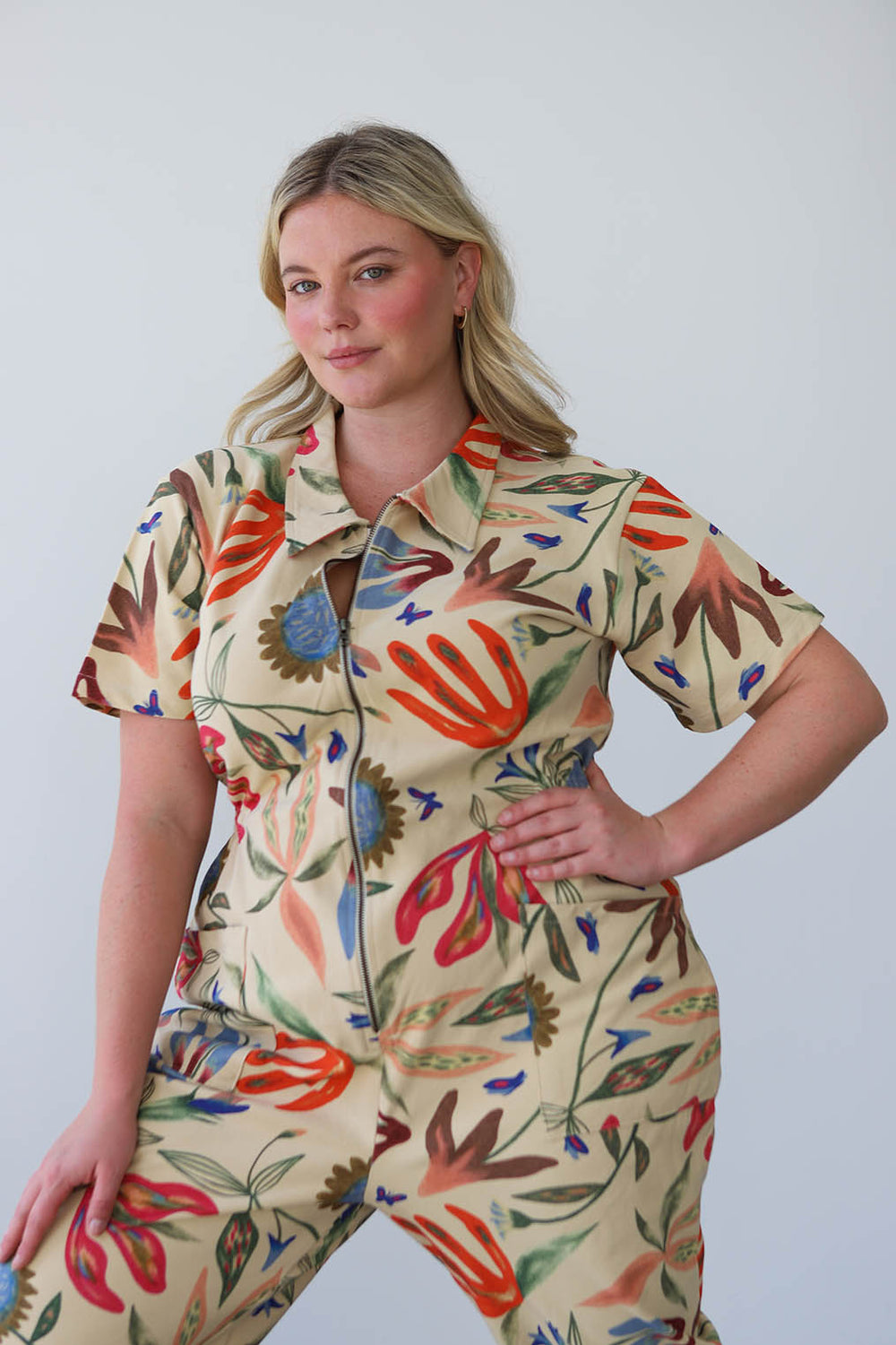 Noble Utility Suit in Laura Burke Print